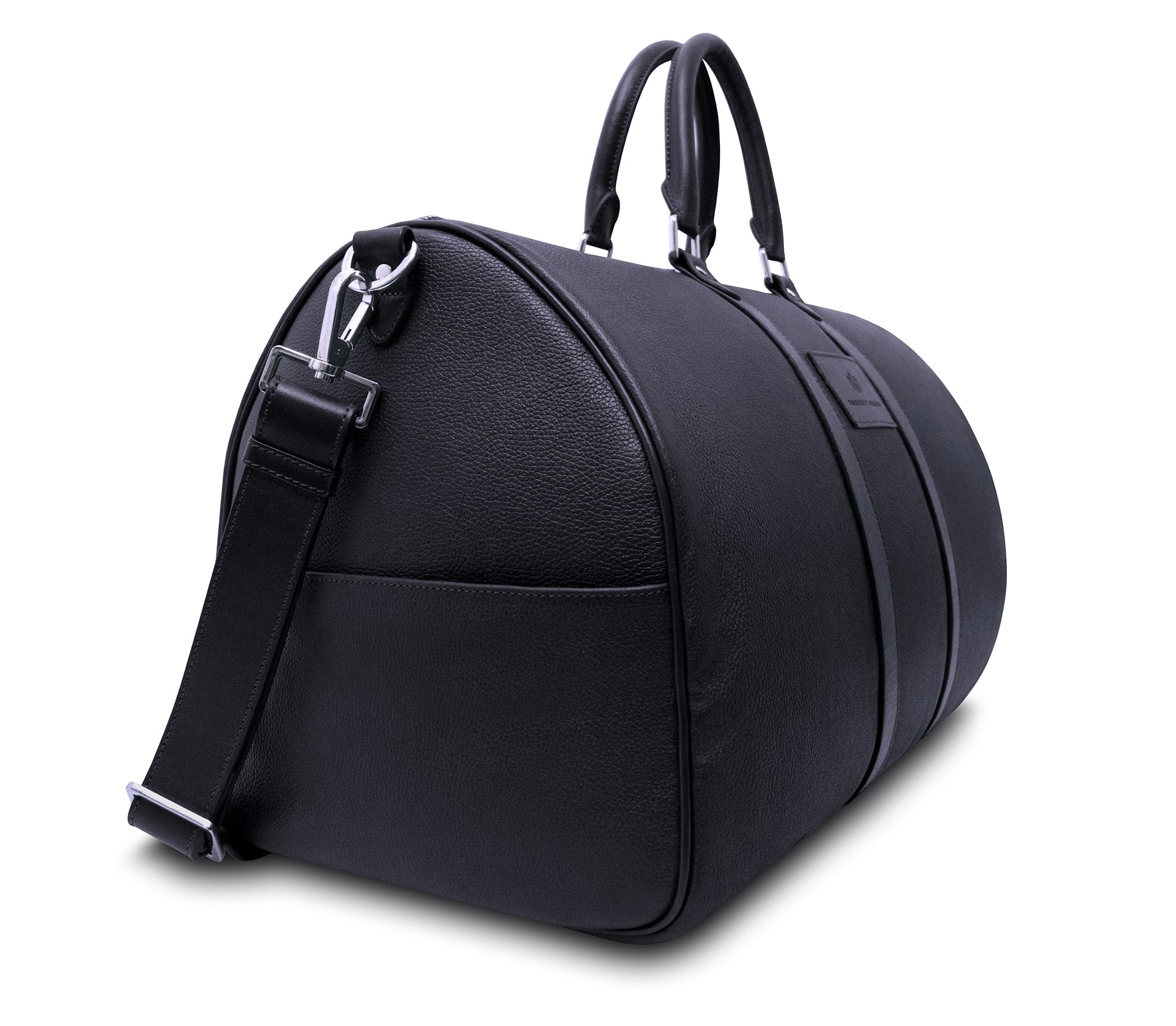 Aisha Black Duffle Bag – Barrett Masso