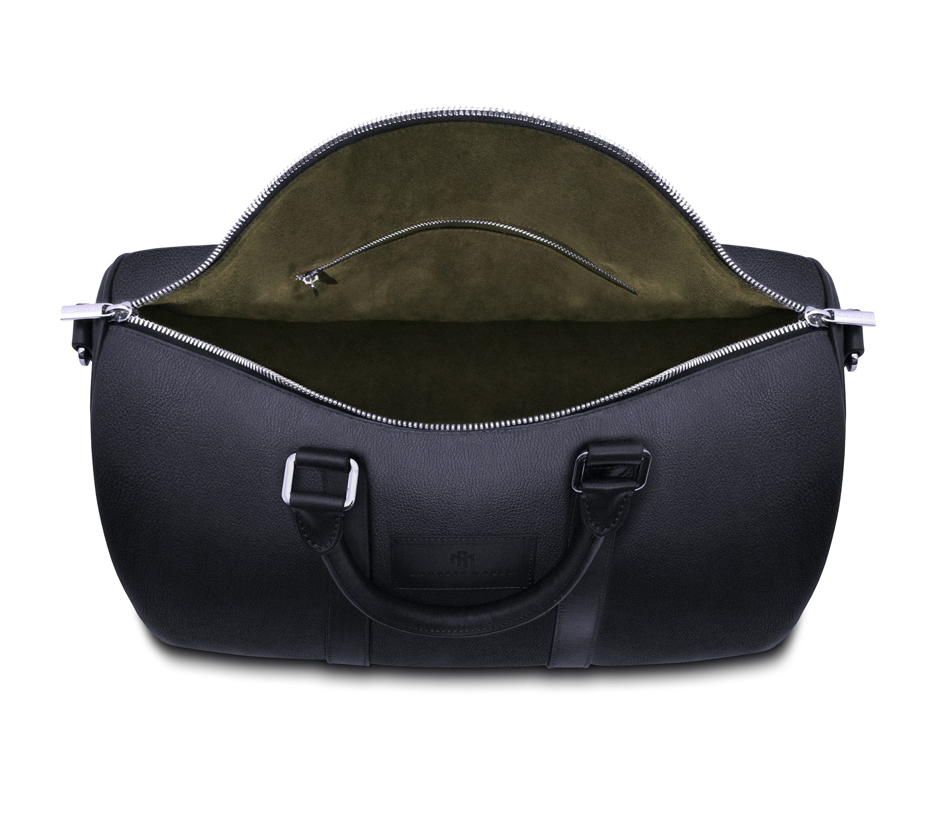 Aisha Black Duffle Bag – Barrett Masso