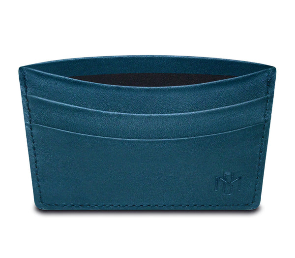Brisso Blue Card Holder – Barrett Masso